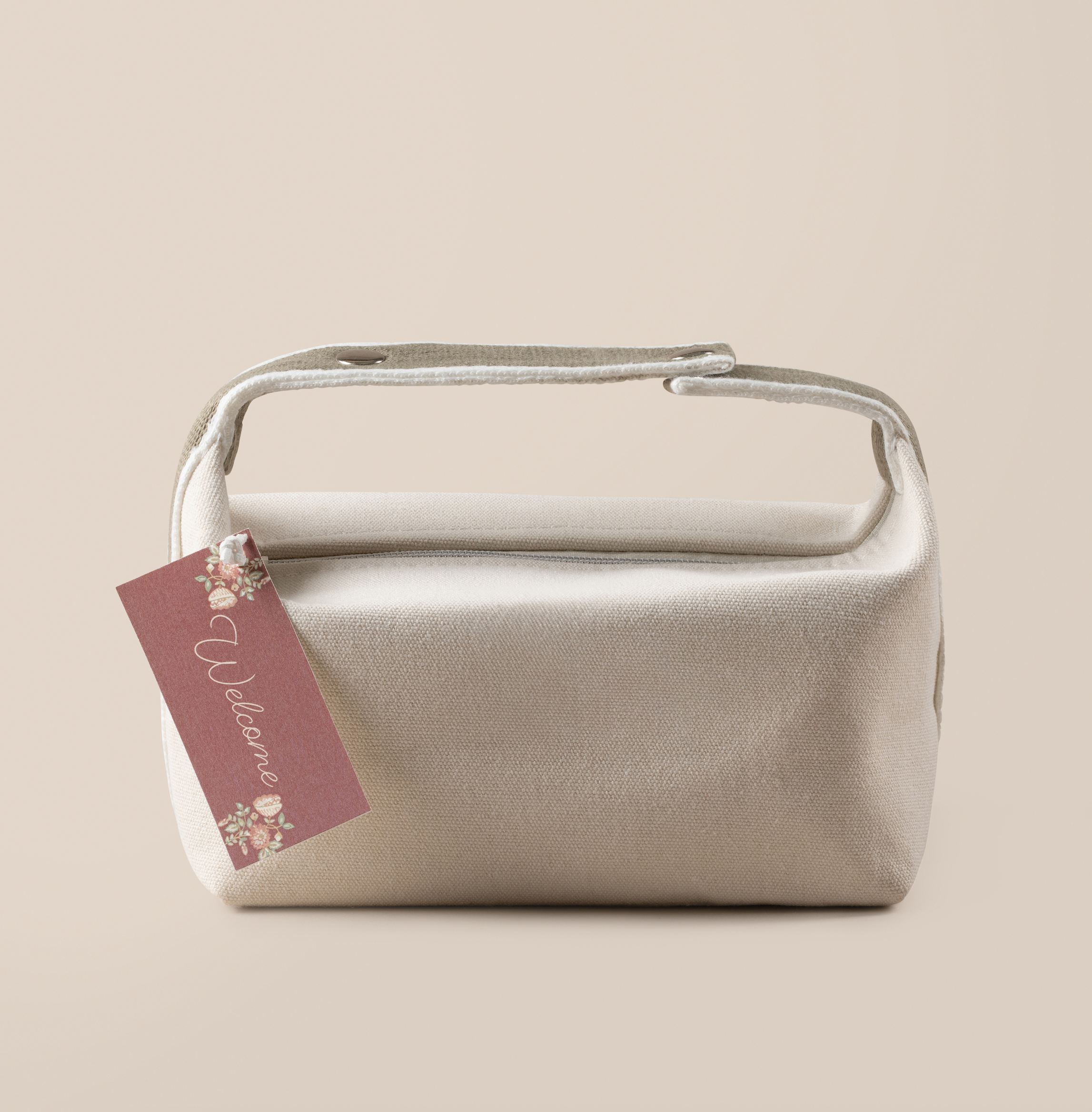 Natural canvas carry case – The Stamp Studio