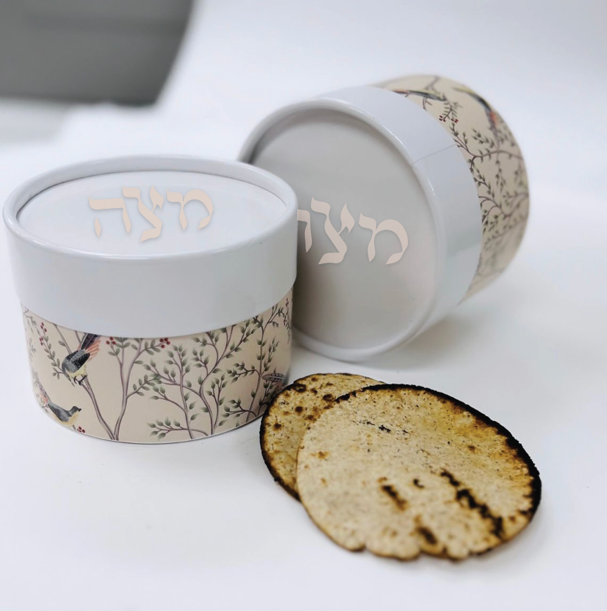Blushing bird Mini Matzah Box | Rachel Ostroy Collection – The Stamp Studio